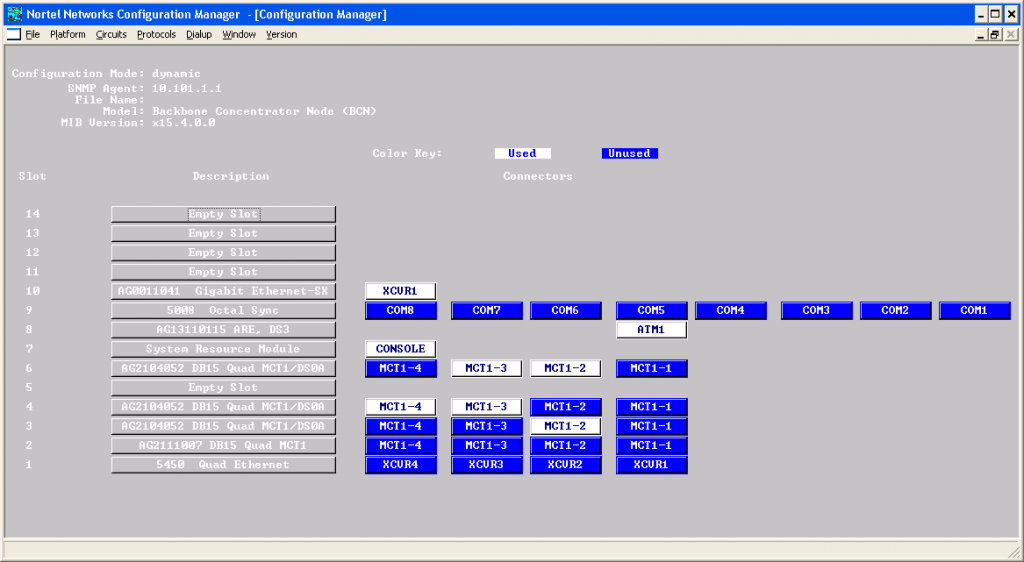 Nortel Backbone Concentrator Node (BCN) and Site Manager - Michael McNamara